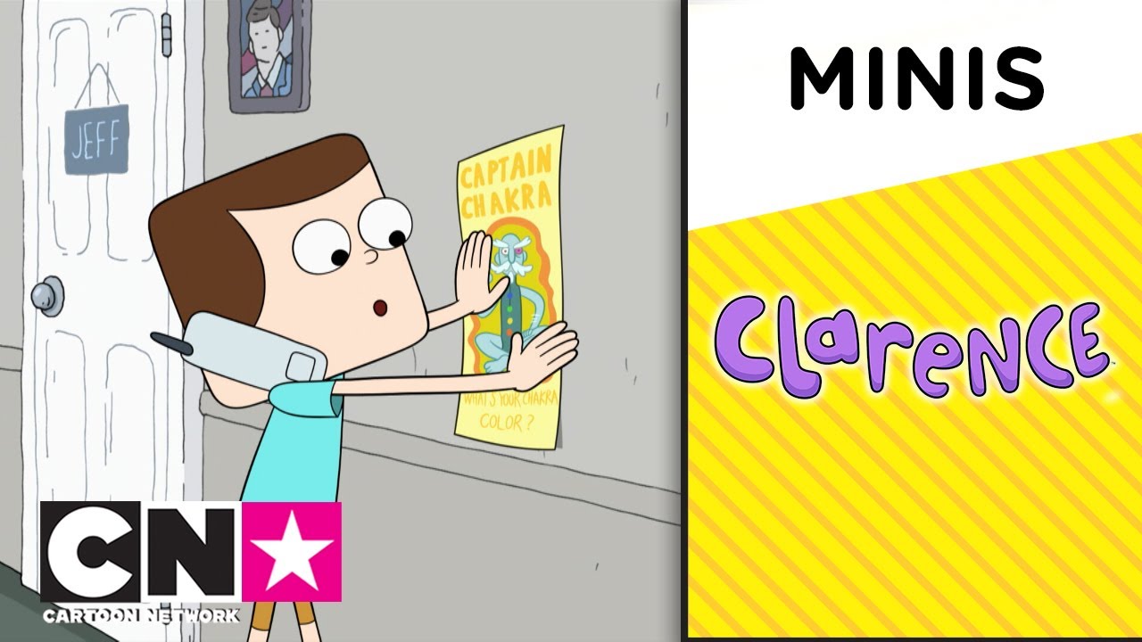 CLARENCE | STICKY CLARENCE | CARTOON NETWORK - YouTube