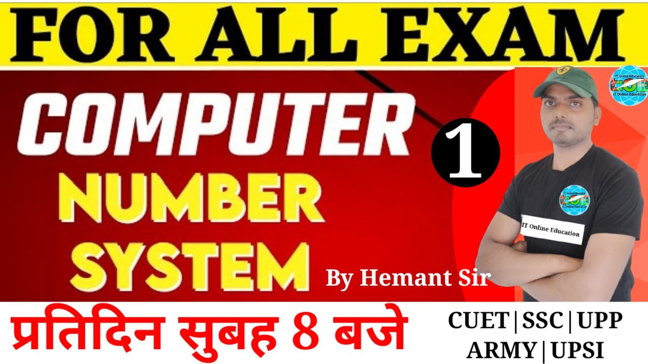 Computer class||Binary number system||octal number system|decimal ...
