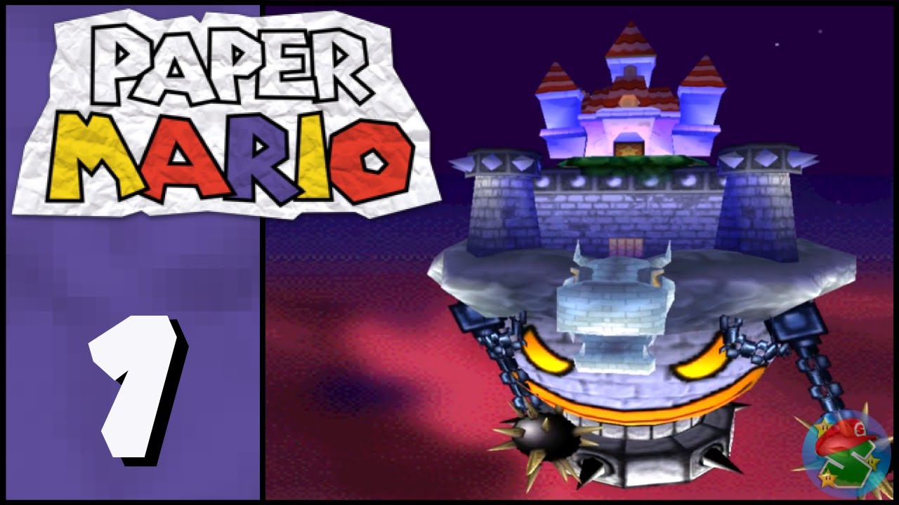 Bowser's Flying Castle - Paper Mario - Episode 1 - YouTube