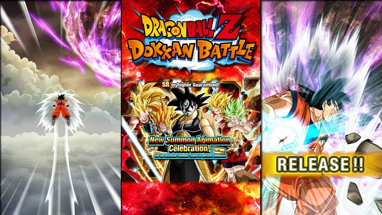 NEW SUMMON ANIMATIONS! Breakdown and Ticket Summons! (DBZ Dokkan Battle ...