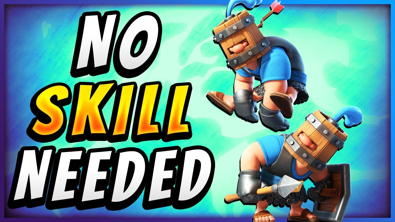 EXPLOSIVE NO SKILL RECRUITS DECK CAN'T BE STOPPED! — Clash Royale - YouTube