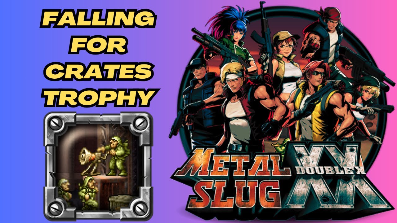 Metal Slug XX: Falling for Crates Trophy Walkthrough - YouTube