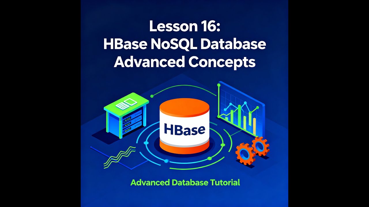 Lesson 16 : Hbase NoSQl Database Advanced Concepts - YouTube