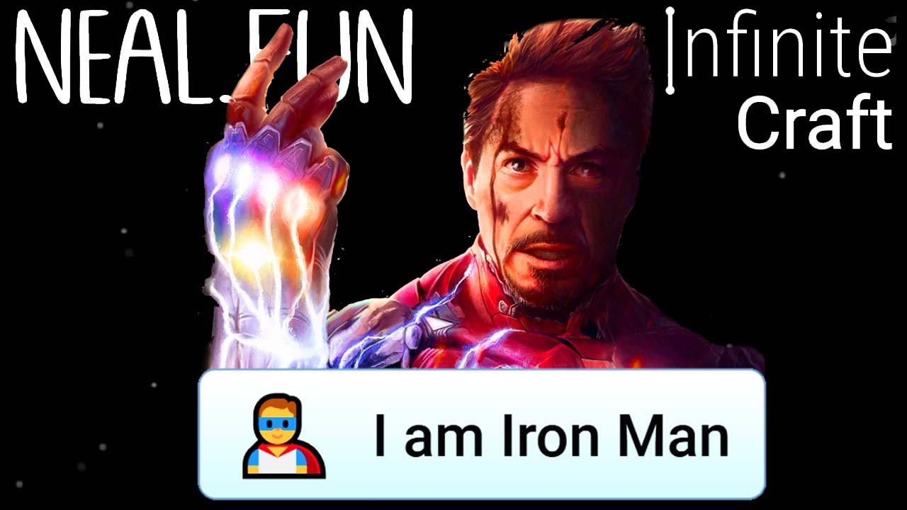 How to Make I am Iron Man in Infinite Craft | Get I am Iron Man in ...