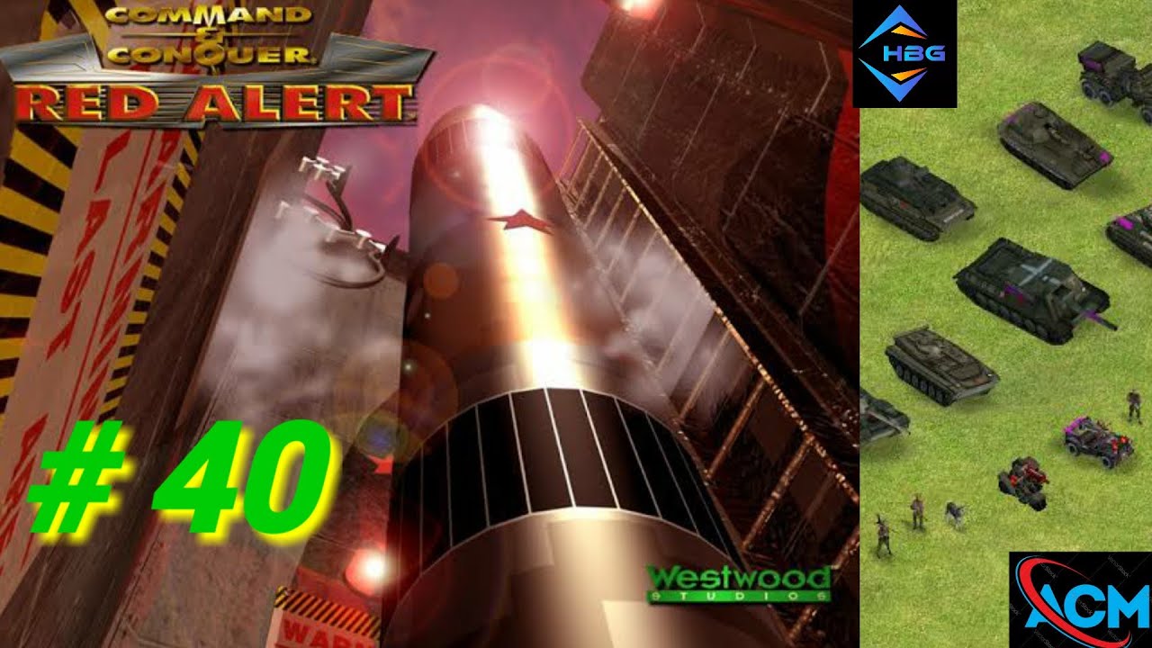 Command & Conquer Red Alert Part 40 Skirmish - Russia - Map 11 - YouTube