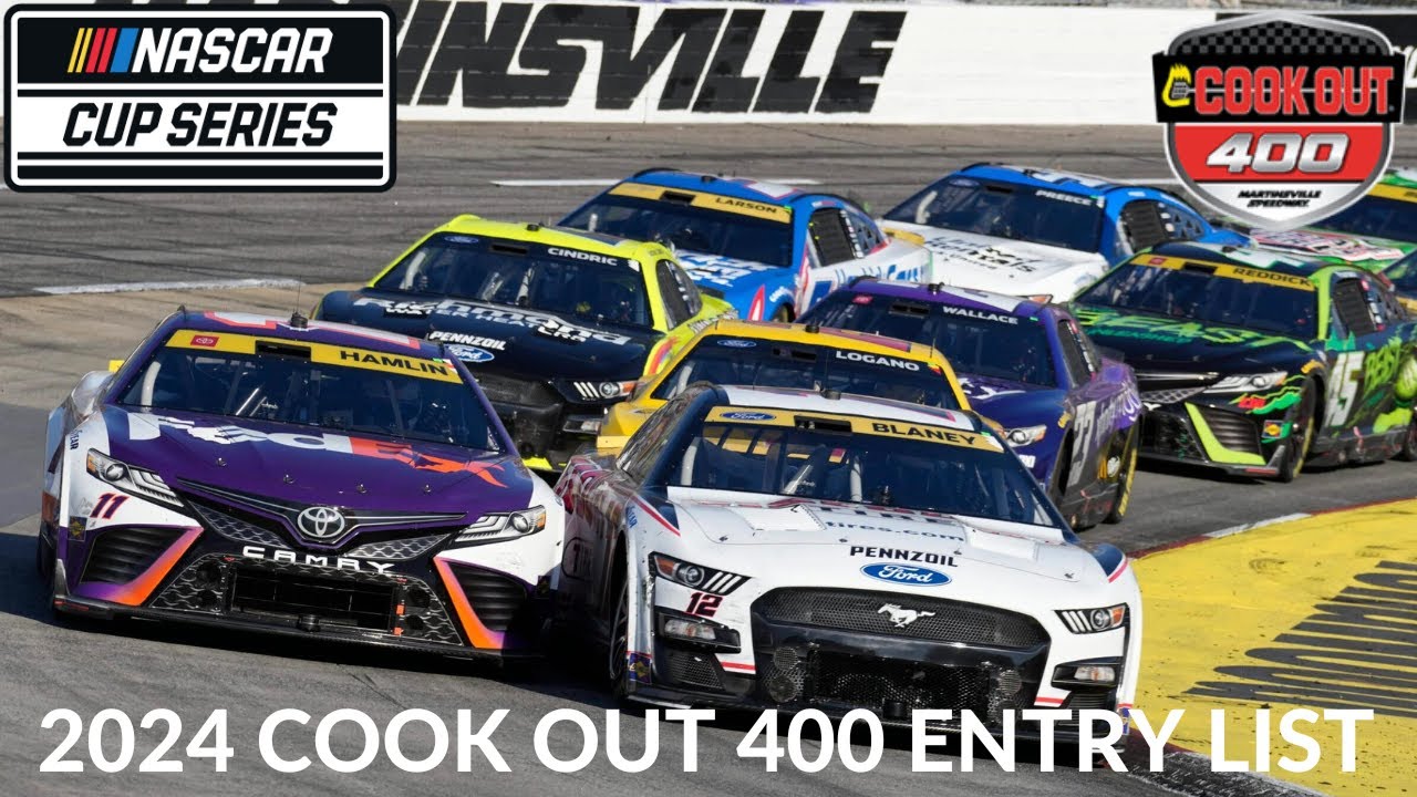 2024 Cook Out 400 Entry List - YouTube