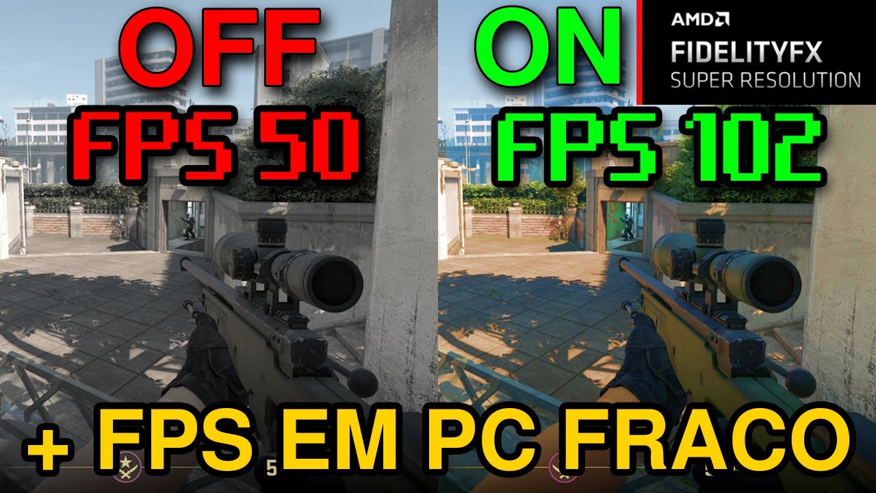 COMO AUMENTAR O FPS NO CS 2: FSR - A TECNOLOGIA que VAI DAR MAIS FPS no ...