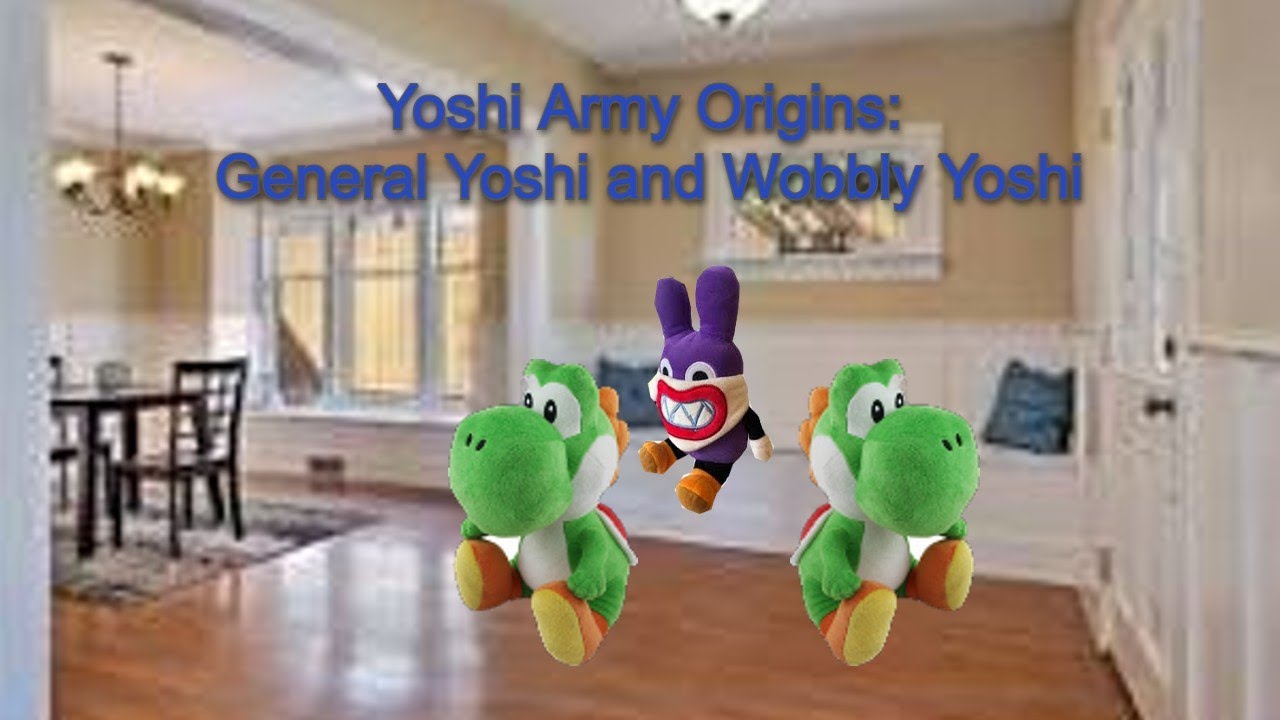 Yoshi Army Origins: General Yoshi and wobbly Yoshi - YouTube
