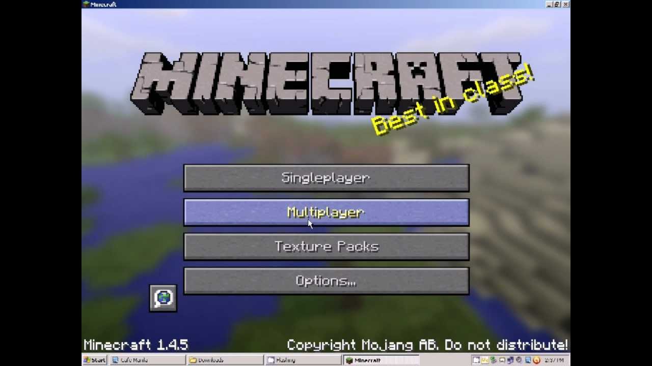 Download Minecraft 1.4.5 For Free - YouTube