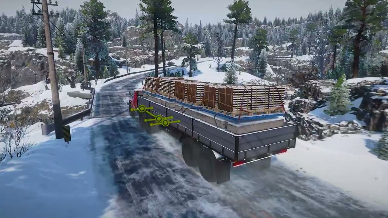 Step 310E | Transporting the Bricks | SnowRunner - YouTube