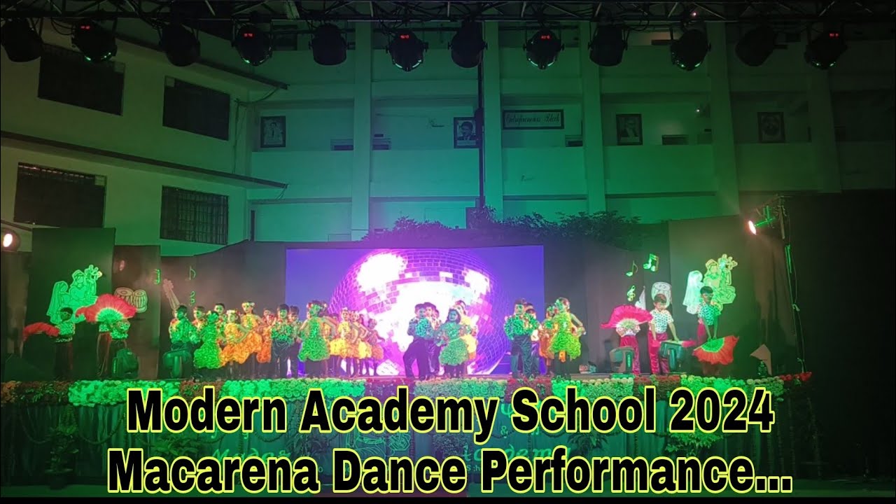 Modern Academy School #2024 #Sports Day # Macarena# Dance performance ...