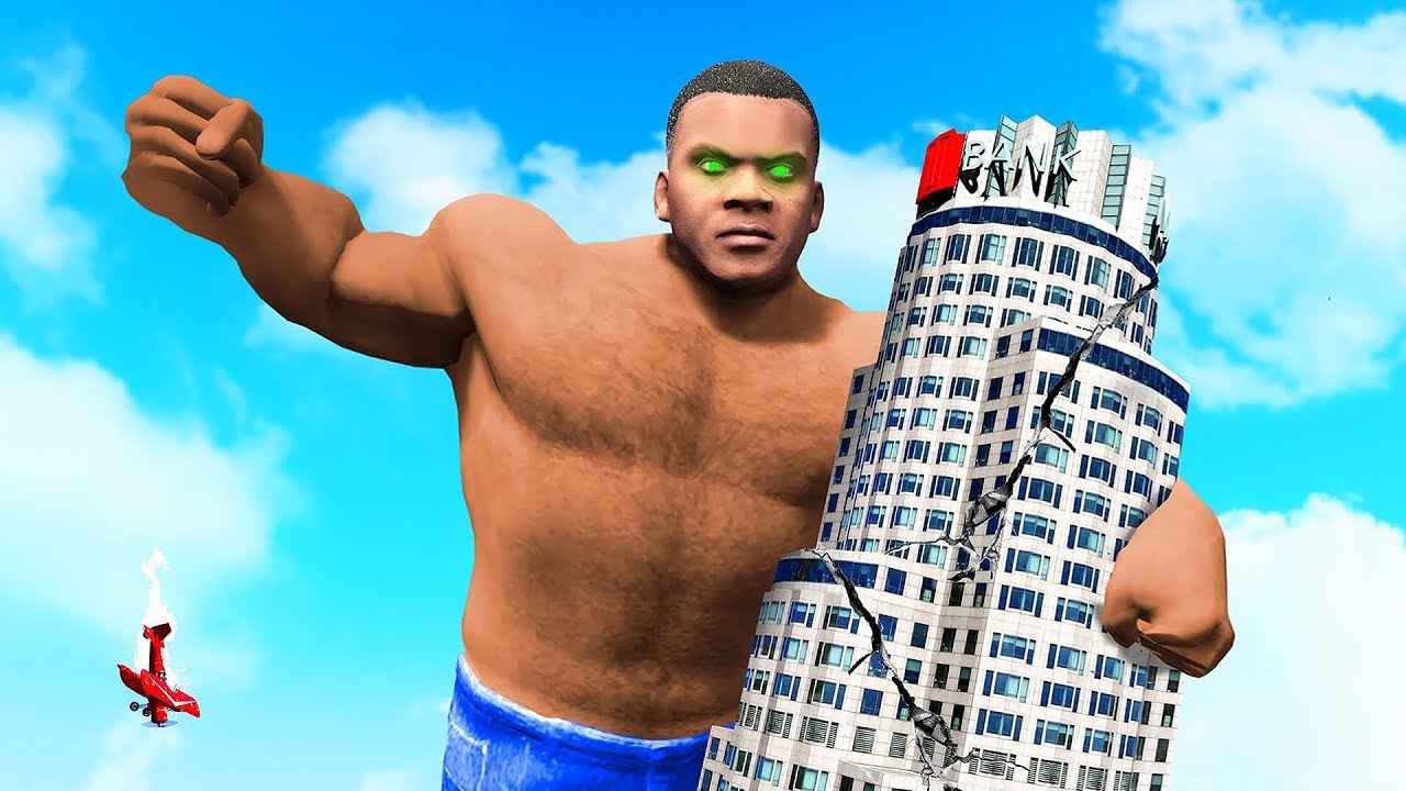 We Worden De GROOTSTE MAN Ooit In GTA 5! - YouTube