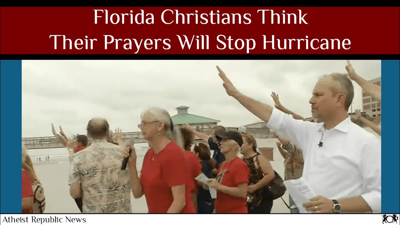 Florida Christians Think Their Prayers Will Stop Hurricane 🌀 - YouTube