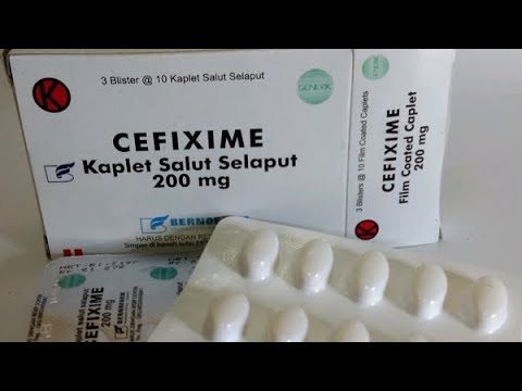 Informasi obat cefixime tryhidrate 200 mg untuk mengatasi berbagai ...