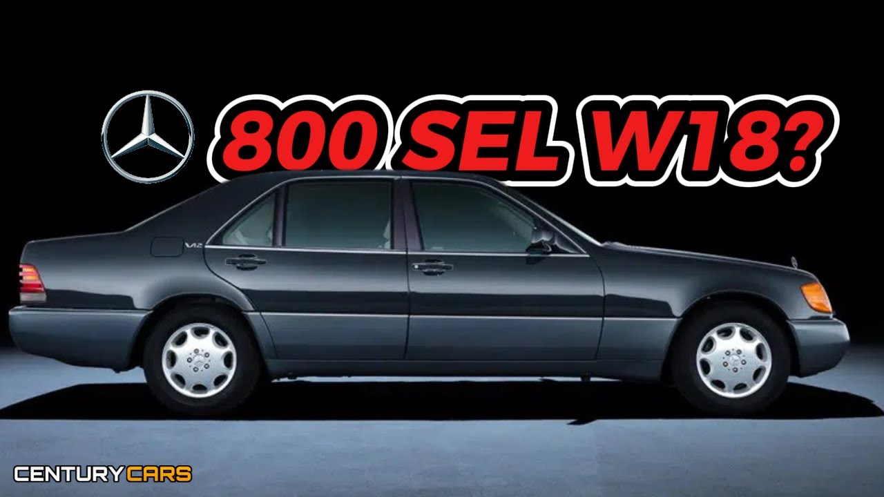 El sedán imposible con motor W18: MERCEDES-BENZ 800 SEL - YouTube