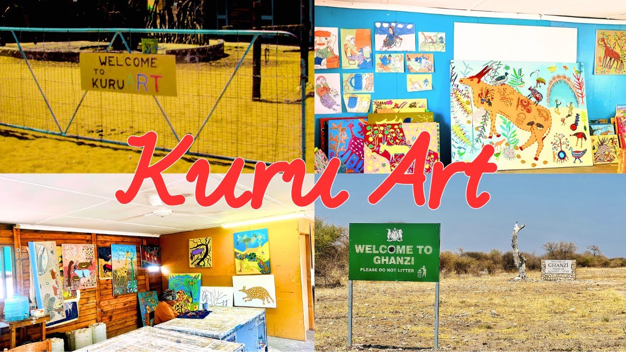 VLOG | KURU ART PROJECT, D'KAR | THINGS TO DO IN BOTSWANA #explore #art ...