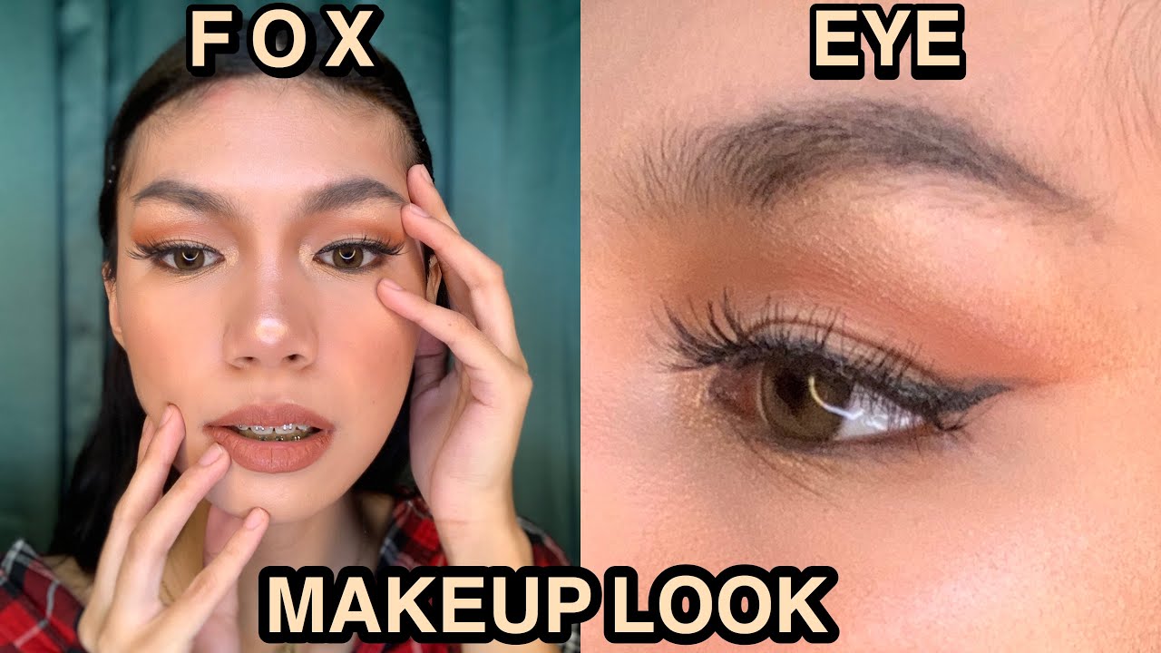 FOX EYE MAKEUP LOOK - YouTube