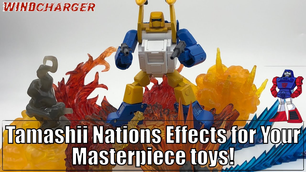 Tamashii Nations Effects for your Transformers Masterpiece toys - YouTube