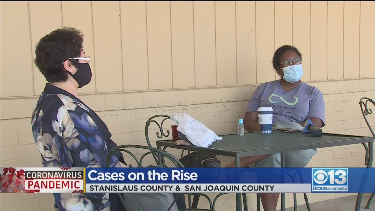Coronavirus Cases On The Rise In San Joaquin, Stanislaus Counties - YouTube