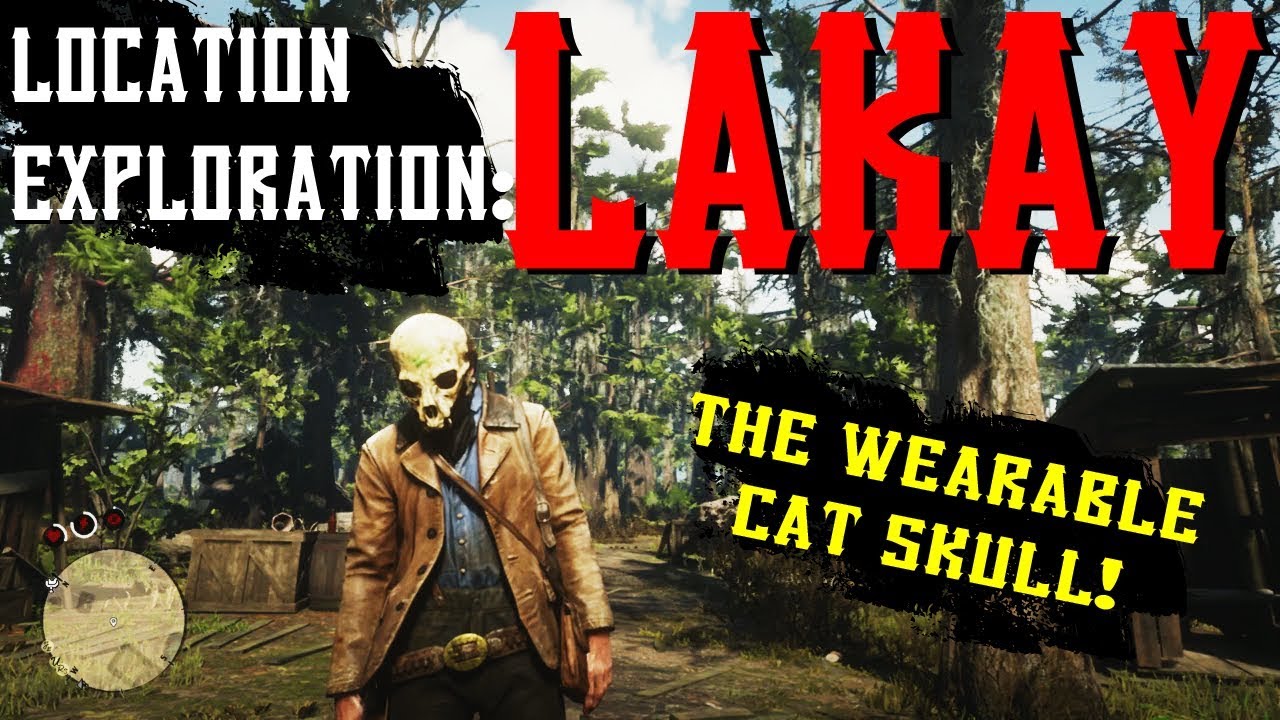 Red Dead Redemption 2 location exploration of LAKAY: CAT SKULL MASK ...