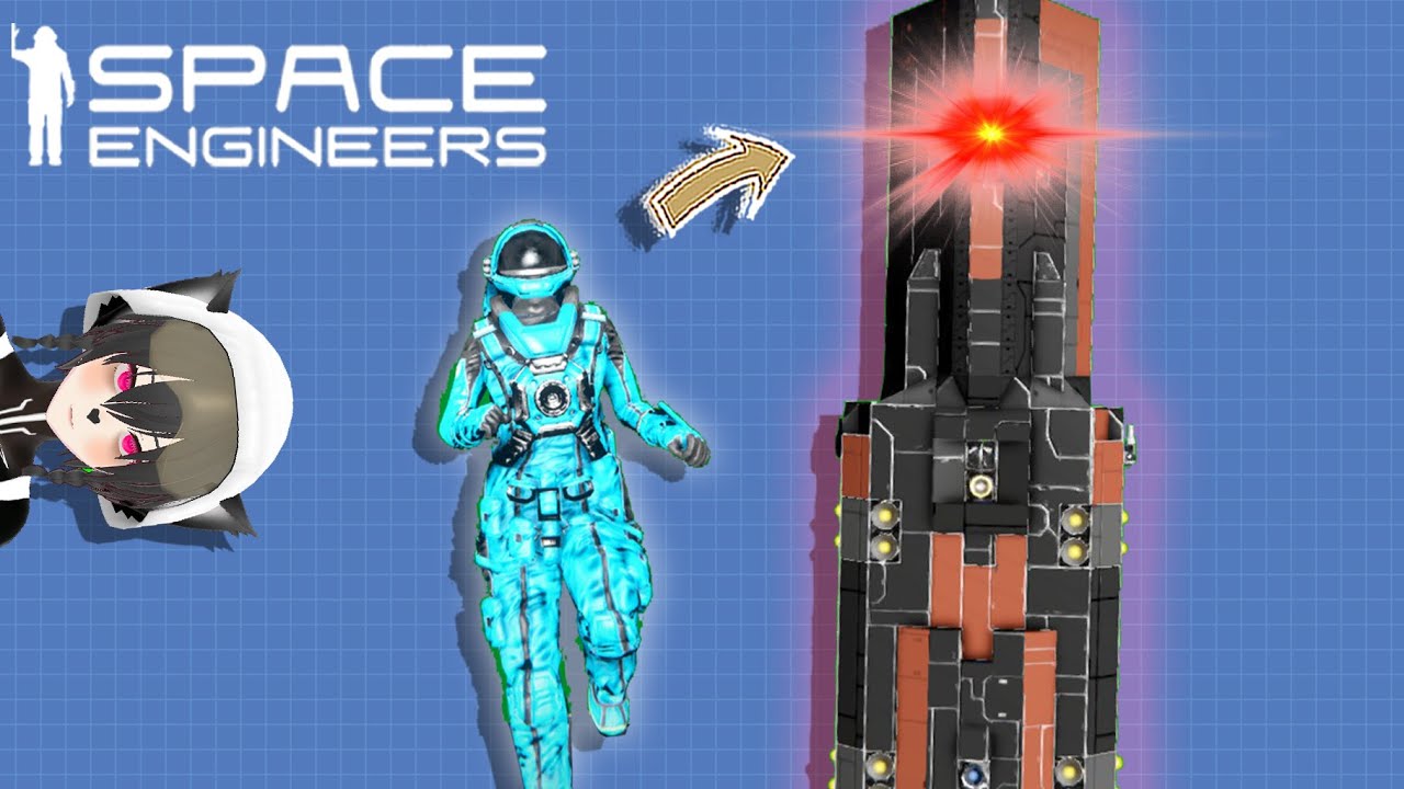 Me after criticizing vertical ships on Space Engineers - YouTube