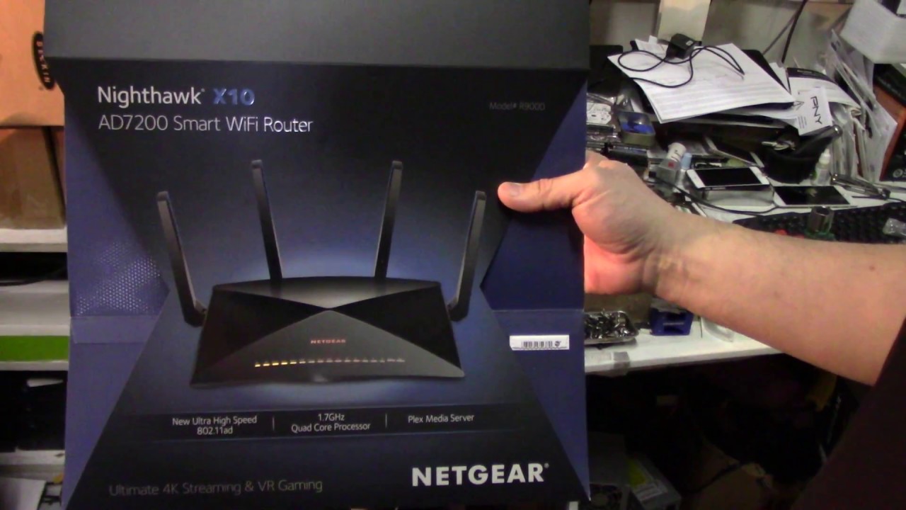 Netgear AD7200 Nighthawk X10 Smart WiFi Router - YouTube