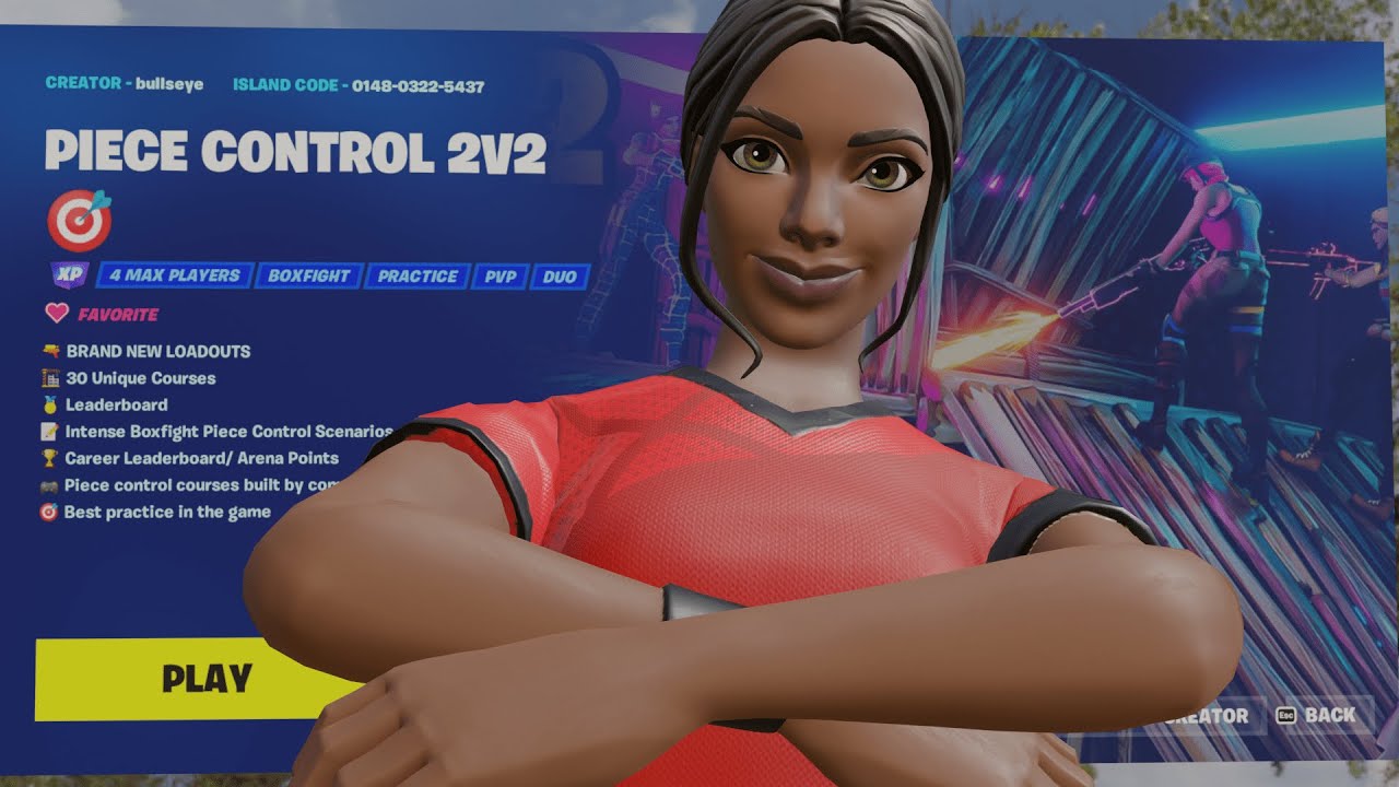 Fortnite creative peace control 2v2 - YouTube