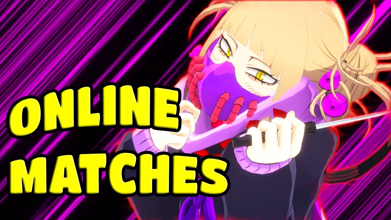 Himiko Stop Stabbing Me | My Hero One's Justice 2 Online Matches #25 - YouTube