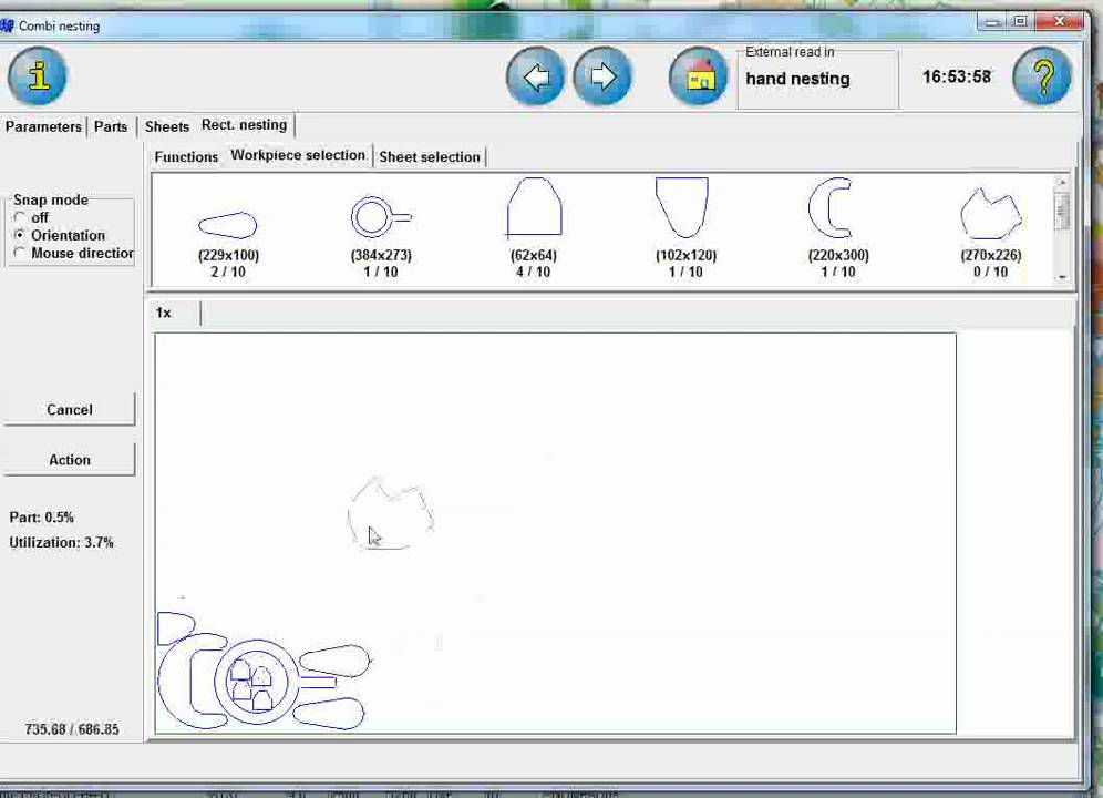 cncCUT - True Shape Nesting that lasts! - YouTube