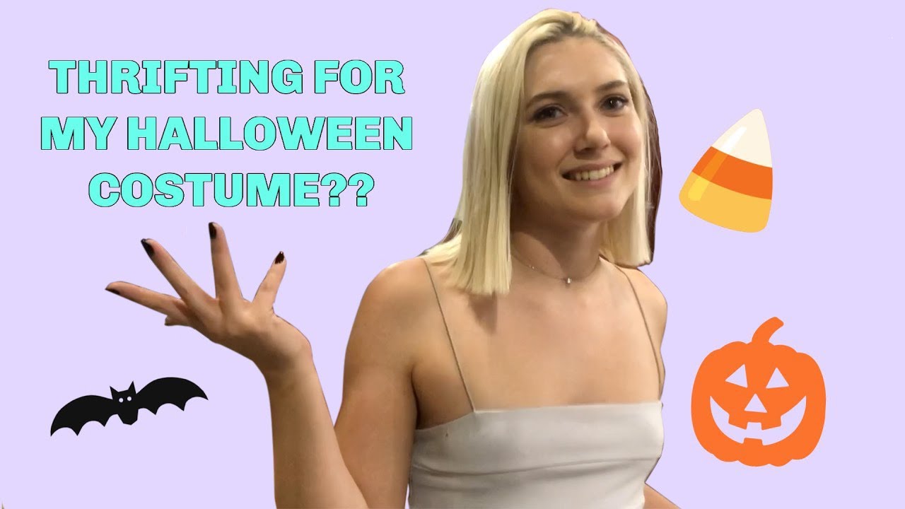 I thrifted for my Halloween Costume for under $50 | *FAIL* - YouTube