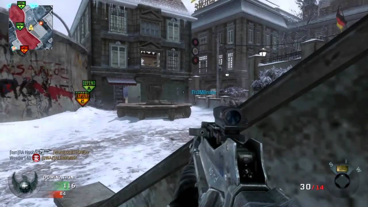 COD Black Ops Map Pack Madness Berlin Wall - YouTube
