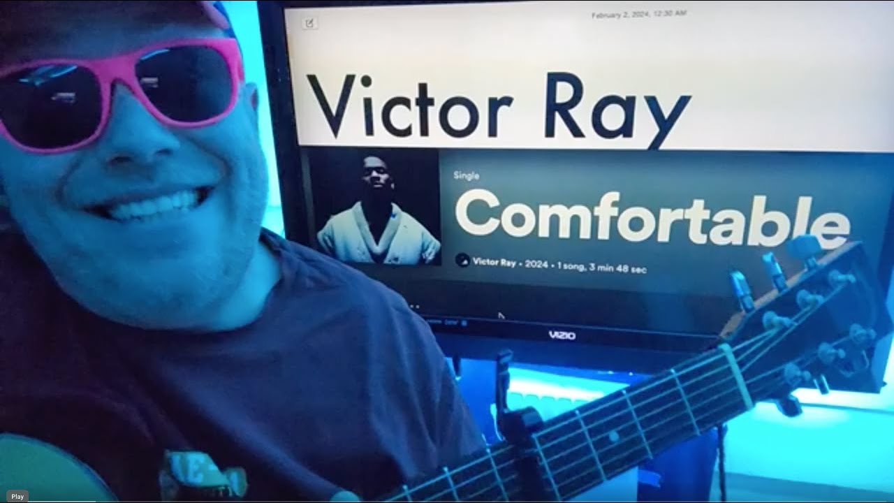 Comfortable - Victor Ray Guitar Tutorial (Beginner Lesson!) - YouTube