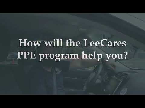 LeeCARES - PPE Program in Action 3 - YouTube