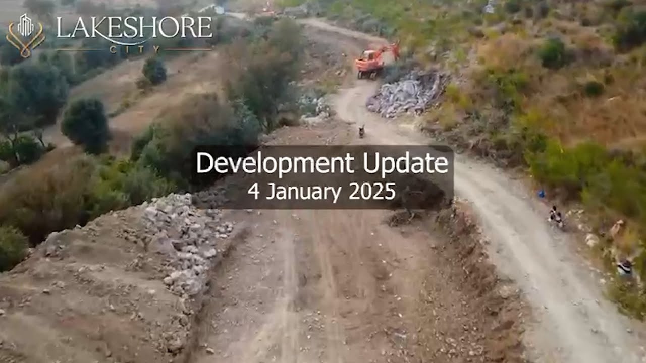 Lakeshore City Islamabad Site Development Update - YouTube
