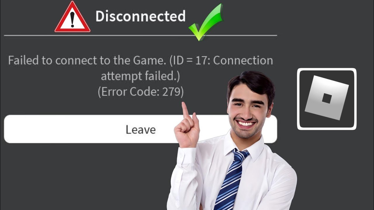 How to fix Roblox error code 279 fix disconnect error code 279 Roblox ...