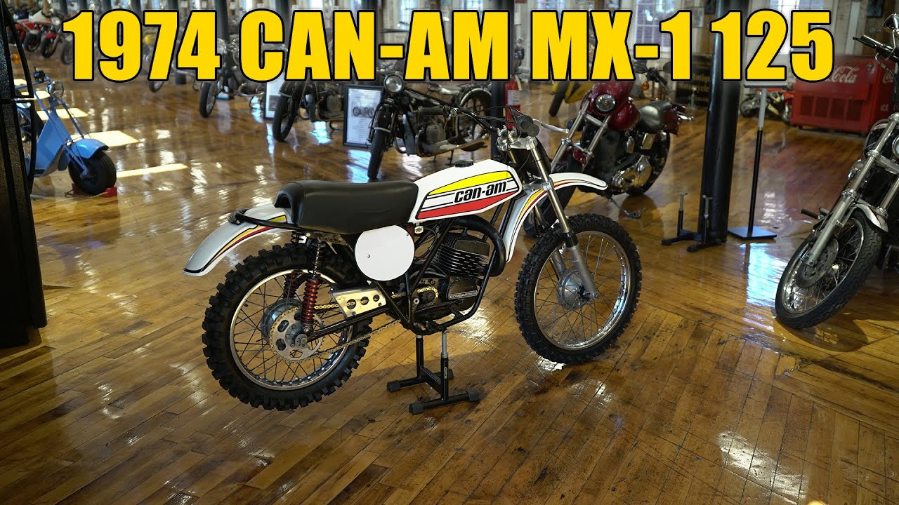 1974 Can-Am MX-1 125 - YouTube