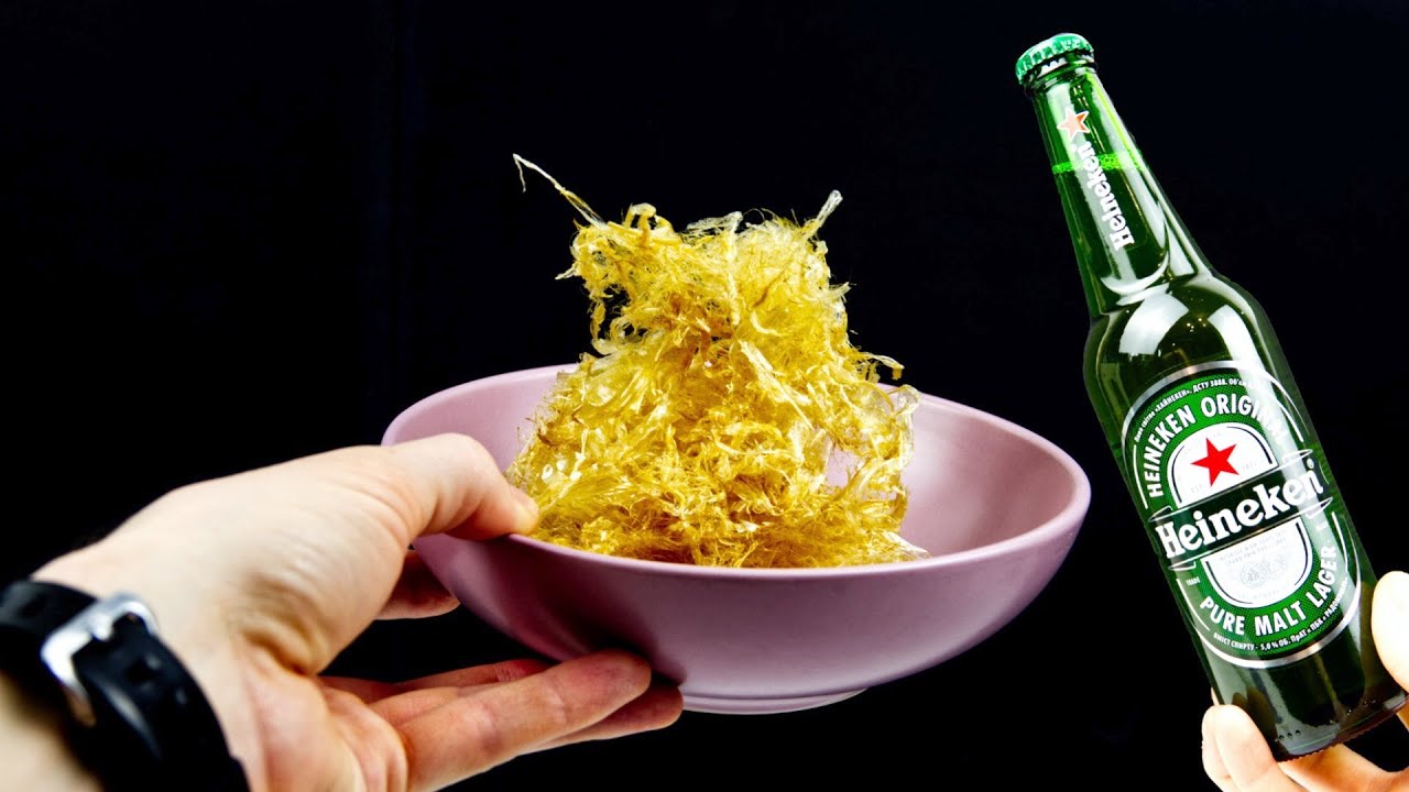 OMG! Beer's Cotton Candy! Cotton candy with Beer Taste! How To Make at ...