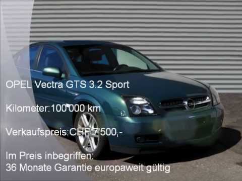 OPEL Vectra GTS 3.2 Sport - O-1308 - AUTOHAUS SCHIESS AG - OCCASION ...