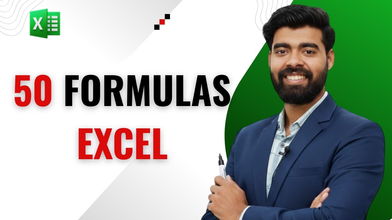 50 Formulas excel - YouTube