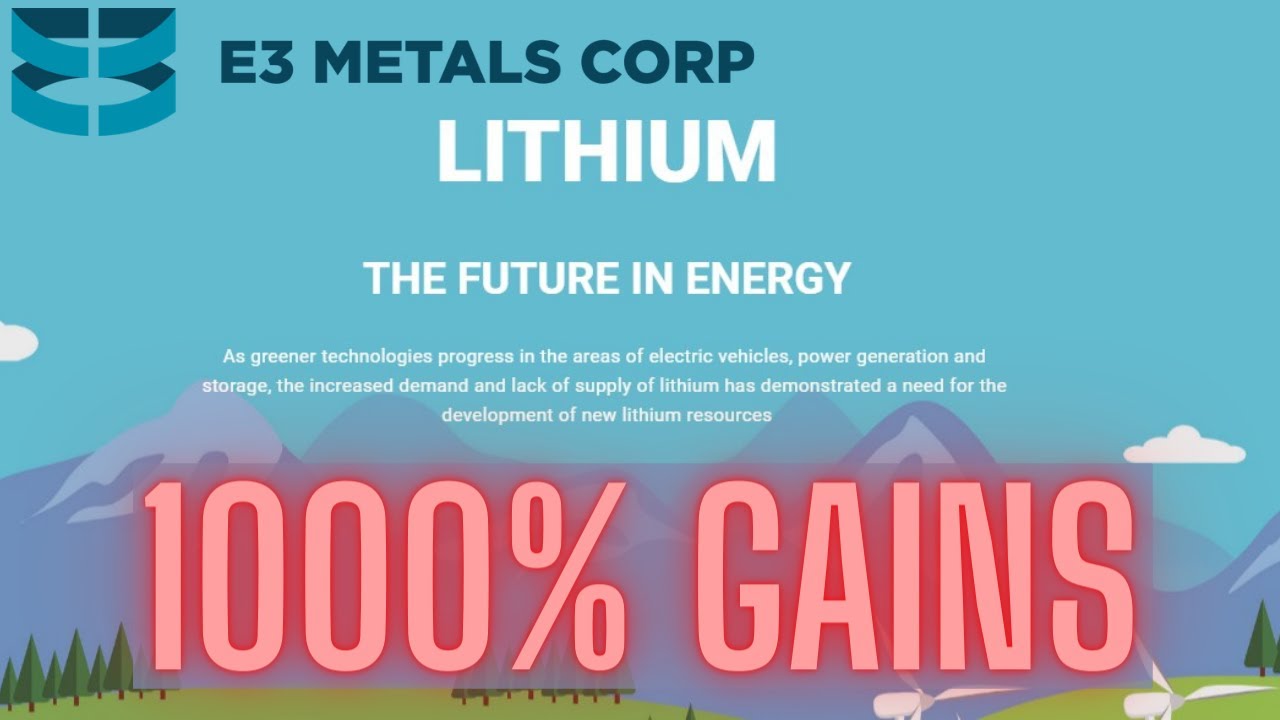 E3 Metals Corp (EEMMF) Stock | Under the Radar Canadian Lithium Company ...