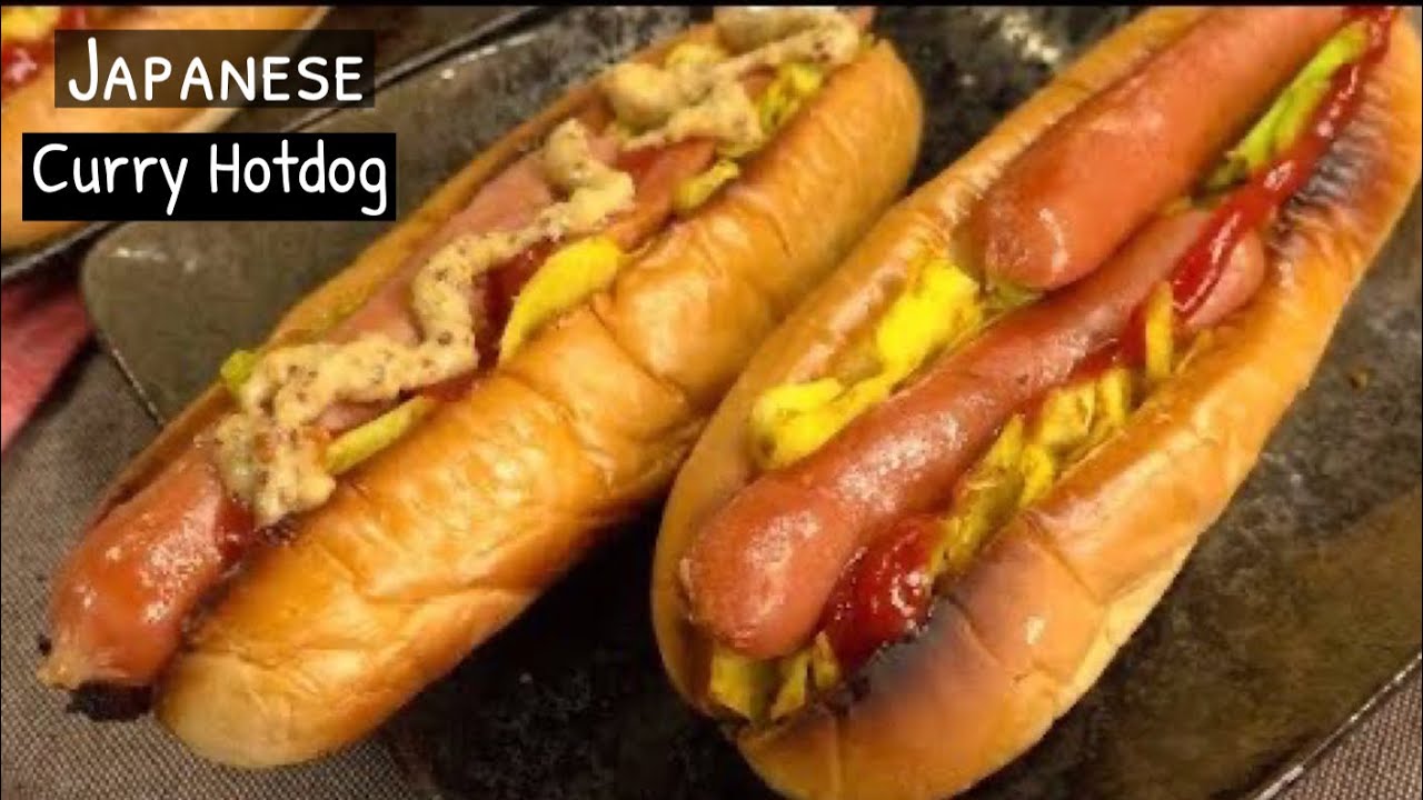 Japanese Old Street Food Curry Spicy Hotdog || Japan Curry Hotdog - YouTube