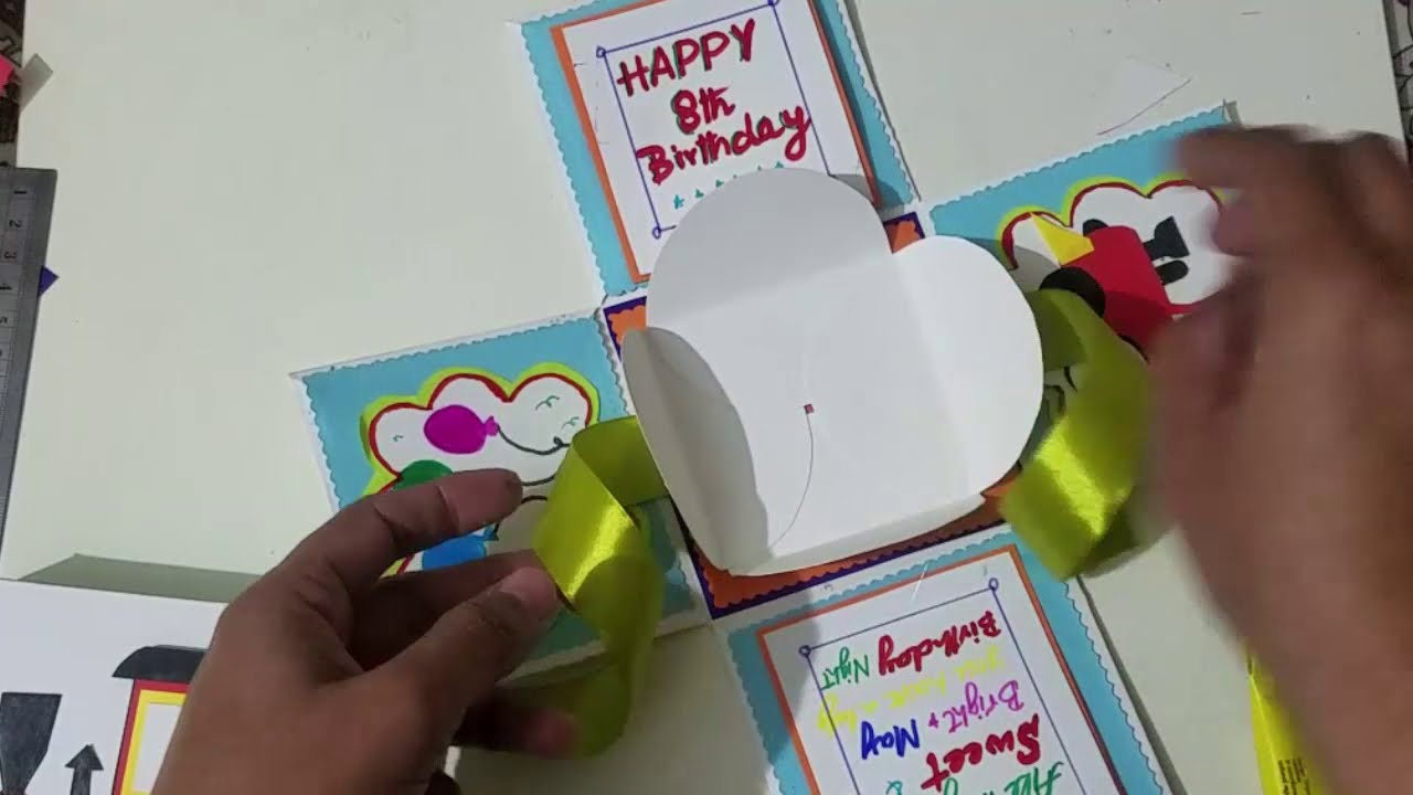 Amazing Handmade Birthday Explosion Box/Pop Up Gift Box/Birthday ...