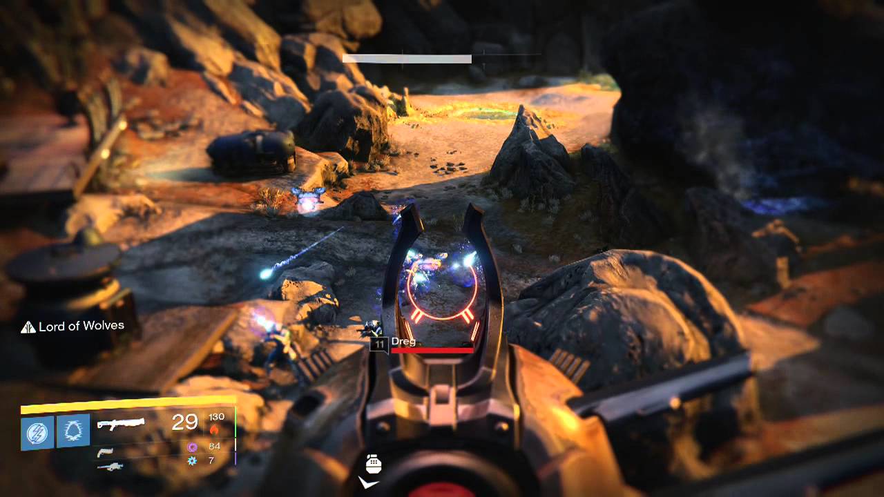 Destiny - Hands On "Lord of Wolves" Fallen Weapon Exotic (Maxed) - YouTube