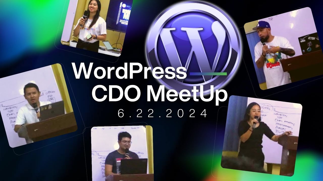 4th WordPress CDO Meet-up at DICT Misamis Oriental Provincial Office in Cagayan de Oro City ...