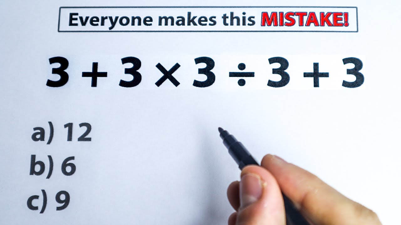 a very simple algebra question , but 97% FAILED - YouTube