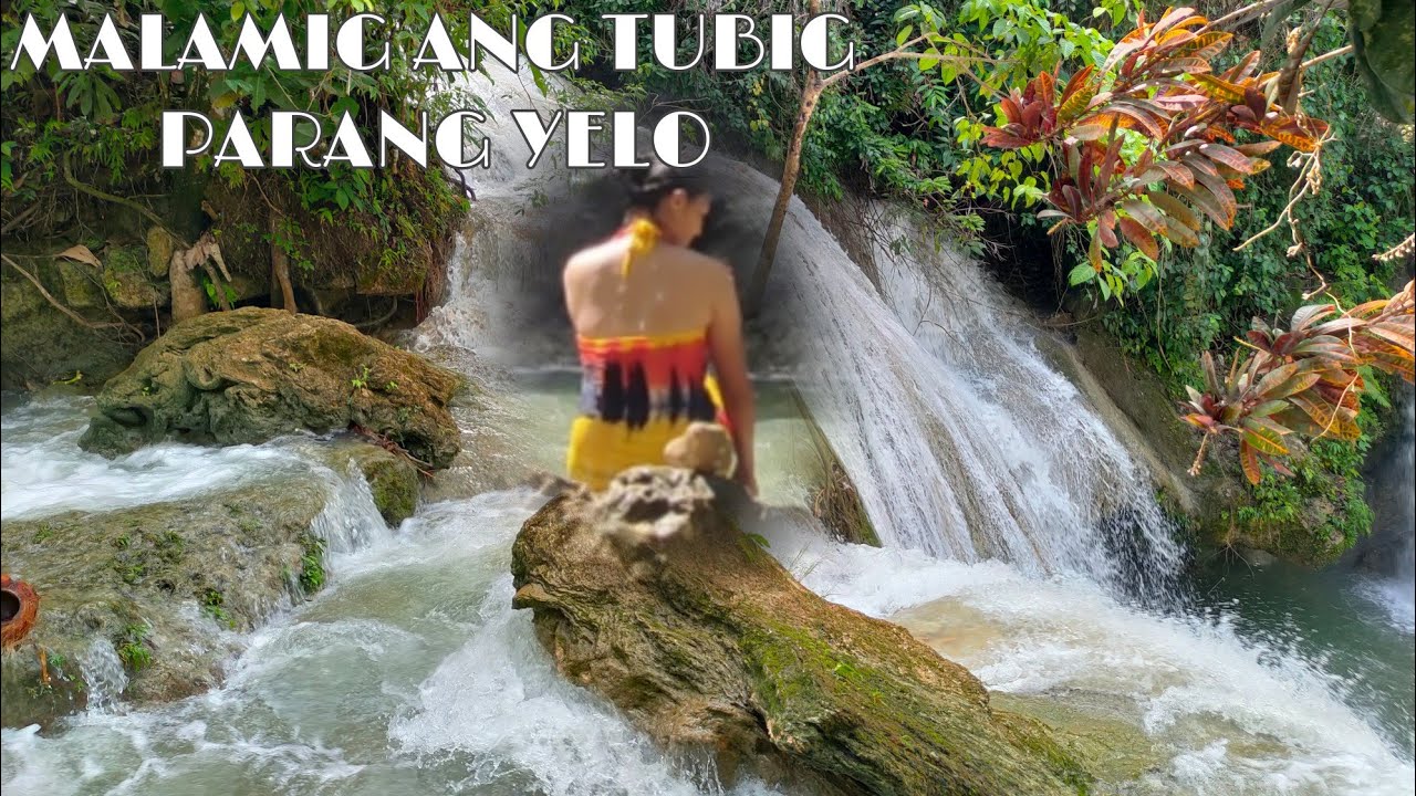Misteryosong Tubig | Kinahugan Falls in Cabungaan, Jagna, Bohol ...