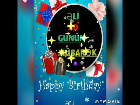 ƏLİ AD GÜNÜN MÜBARƏK OLSUN