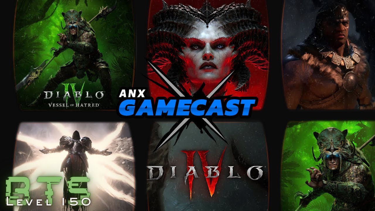 Excited to Play Diablo 4 DLC Vessel of Hatred? | ANX Gamecast Level 150 ...