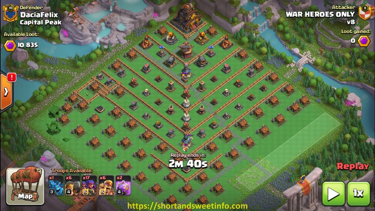 Capital Peak Level 9 Corner Peak in 3 attacks (layout 1) - YouTube