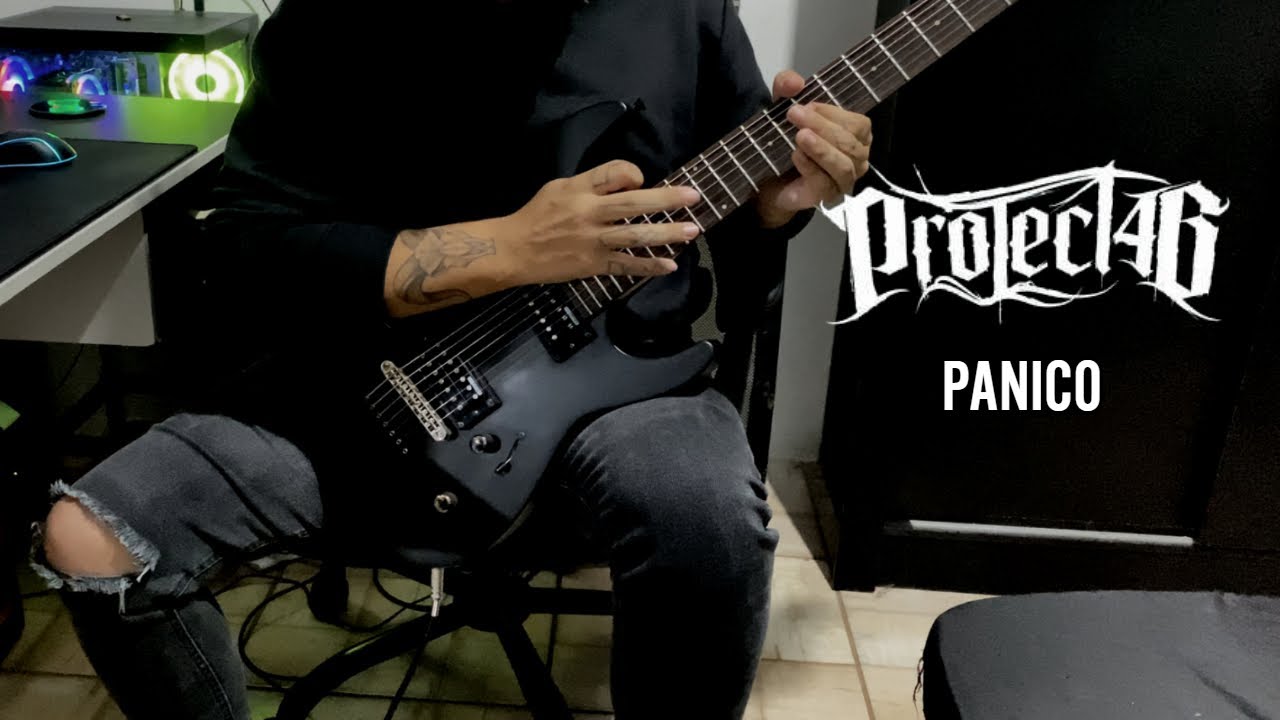 Project46 - Pânico (Guitar Cover) - YouTube